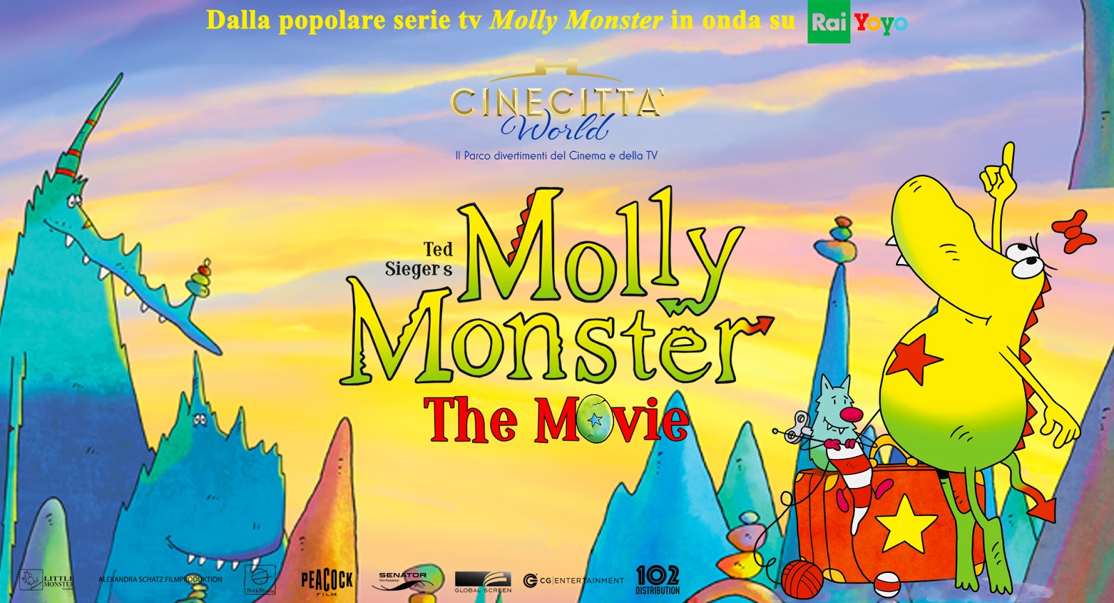 Emozioni al Cinema: "Molly Monster": la mostriciattola della serie ...