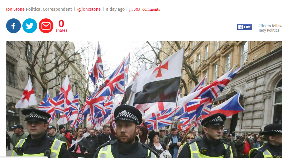 London Regional Press Office: The Independent classifies Britain First ...