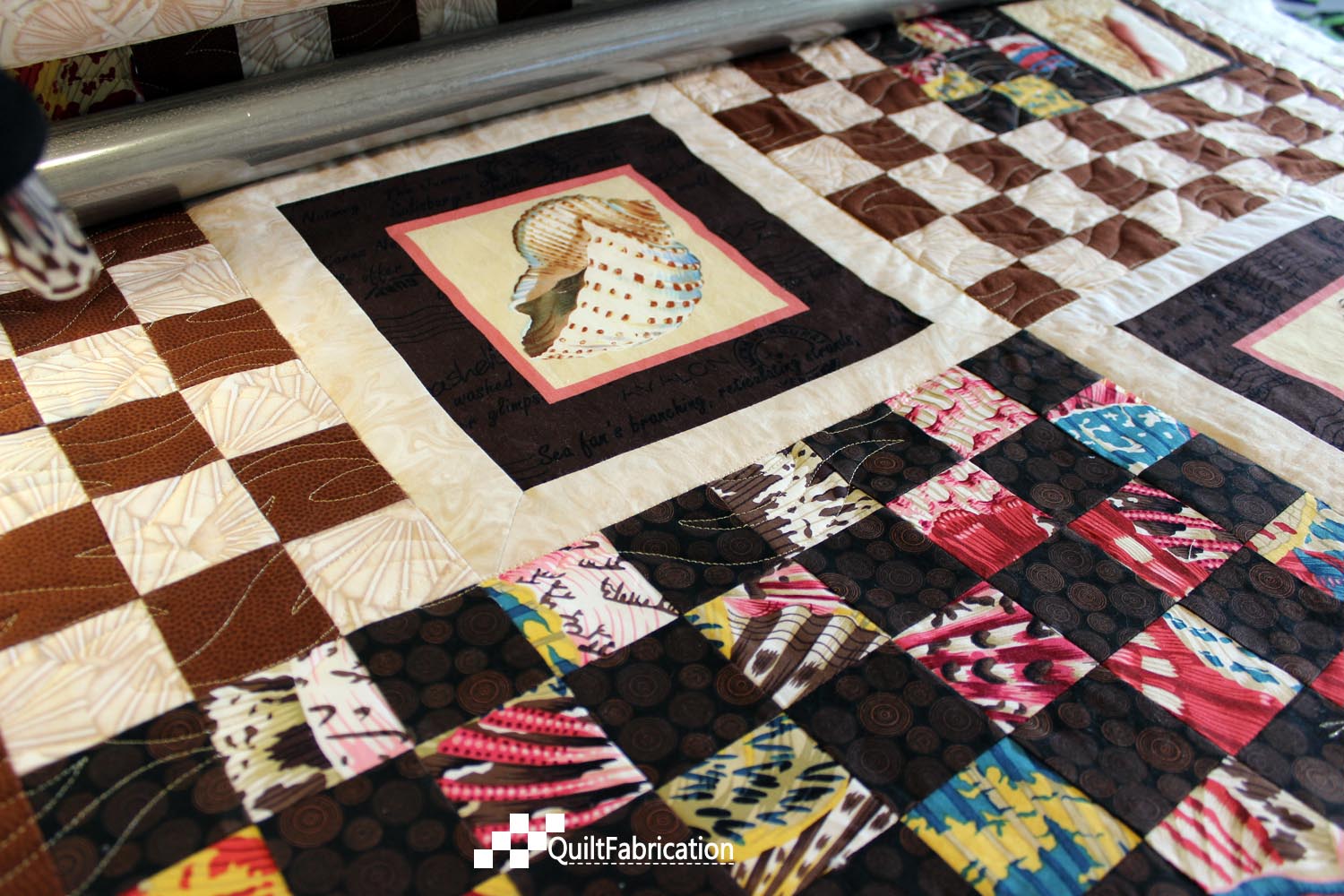 Pantographs plus Custom Quilting