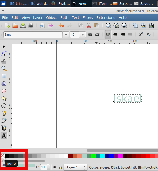 Cara Membuat Efek Glossy dan Drop Shadow pada Inkscape