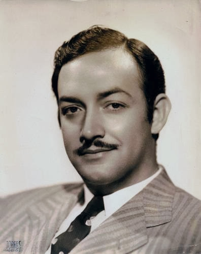 hombres con bigote: JORGE NEGRETE