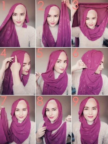 Aneka Tutorial Jilbab Jaman Sekarang