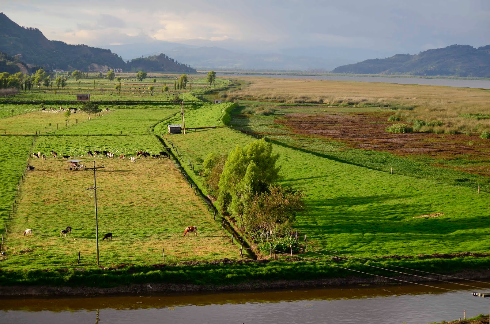 El valle de Ubaté: capital lechera de Colombia