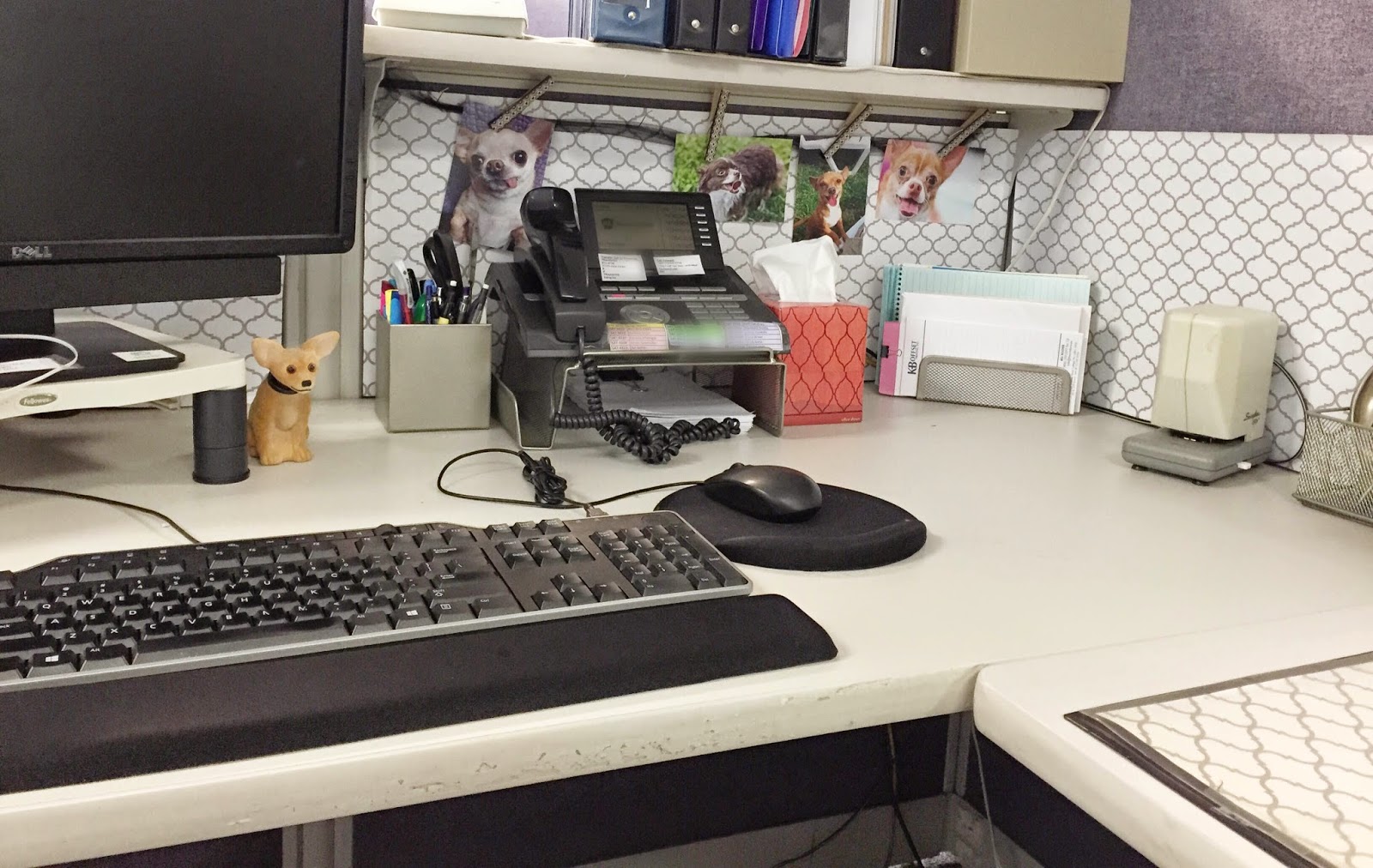 Desk Organization Ideas Cubicle