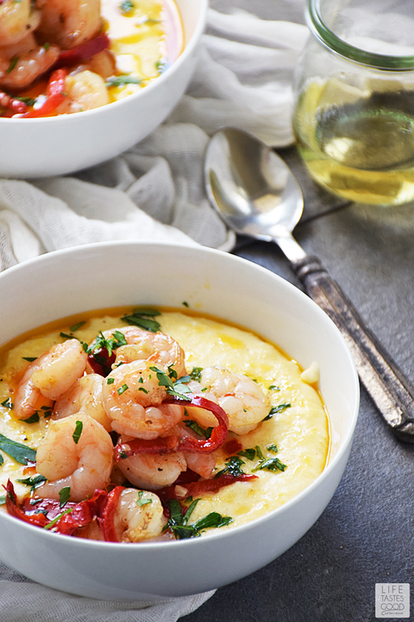 Easy Shrimp and Grits Recipe | Life Tastes Good