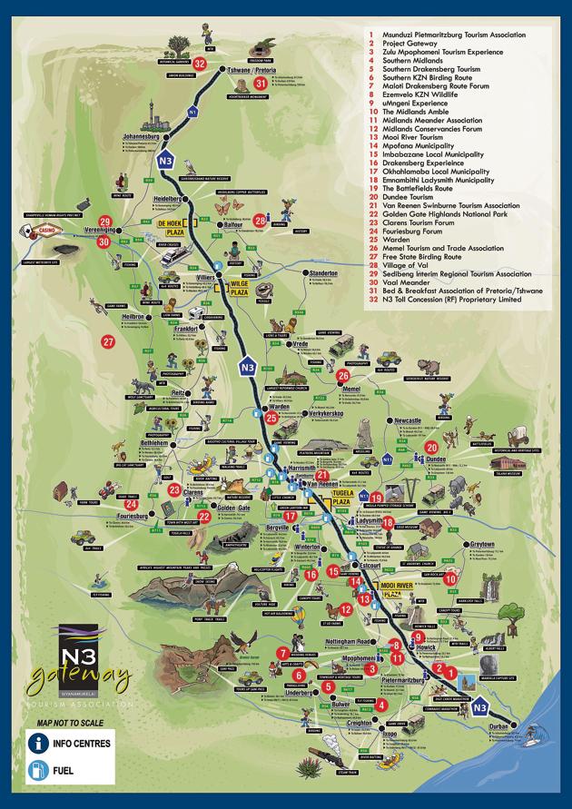 TalkingTransport and Payloads: N3 Gateway map