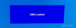 【iiyama】液晶モニターに「OSD Locked」と表示されて設定変更できない – 某氏の猫空