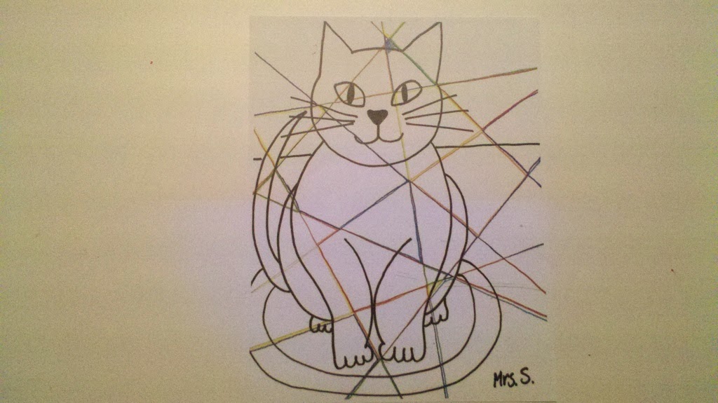 ART with Mrs. Smith: Cubism Cats