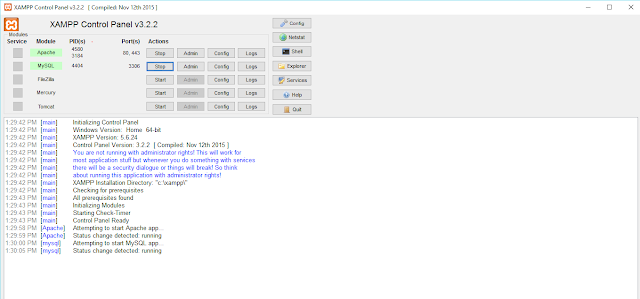 Cara Mengaktifkan MYSQL di XAMPP melalui CMD ( Command Prompt ) - SMK ...