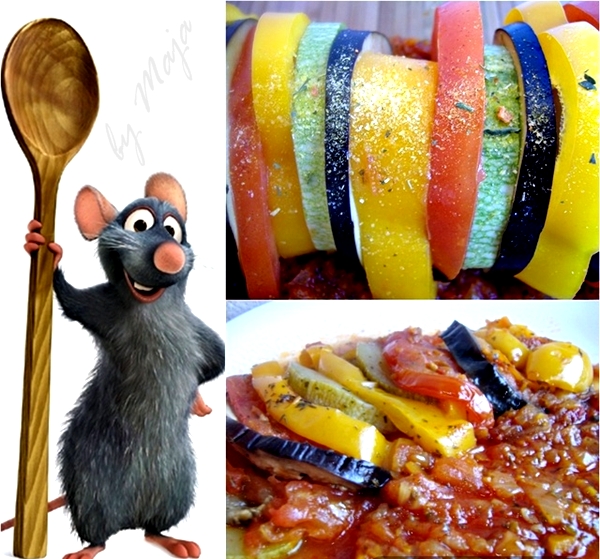 kuvarica na trapezu: Remijev ratatuj