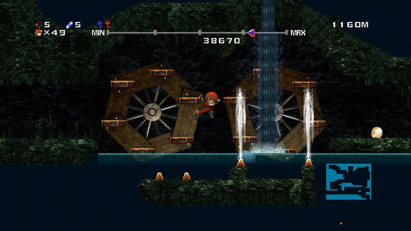 RETRO SPIRIT GAMES: REVIEW - Spelunker HD (PS3)