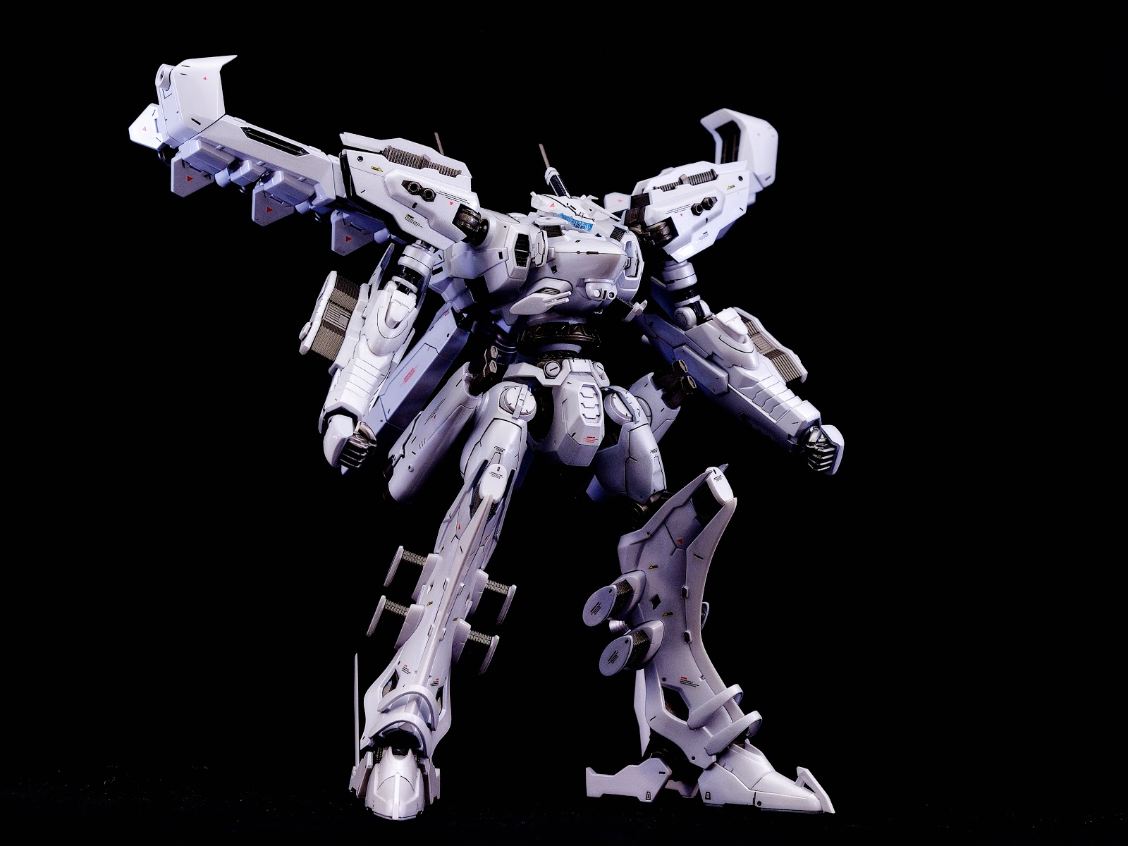 肯肯肯的剛普拉: Kotobukiya Armored Core - White Glint ホワイト・グリント ＆V.O.Bセット ムービー ...