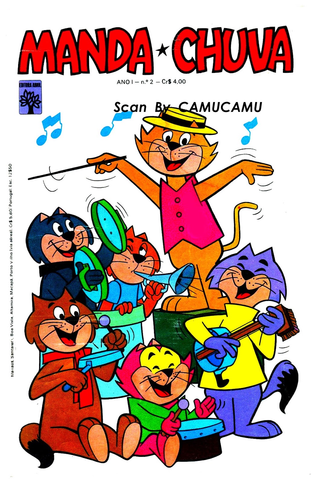 Gibis Clássicos: Manda-Chuva 1ª Série - n° 2 - Editora Abril