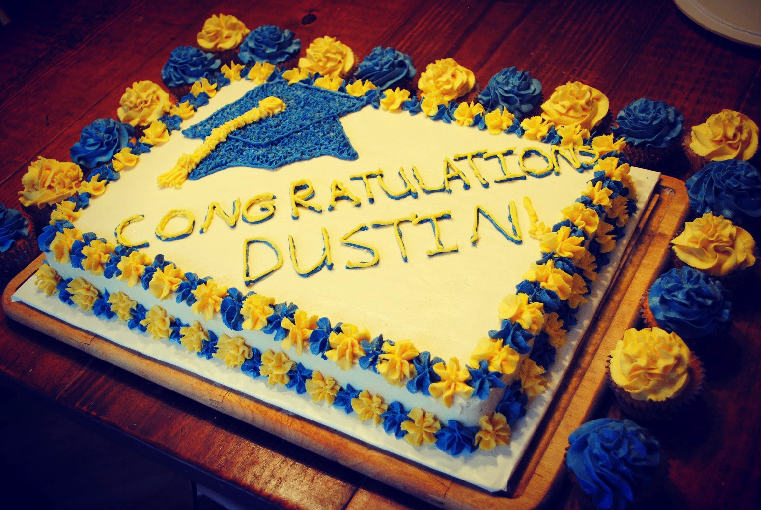 Sugar Blossom Cake Company: A Graduation Cake