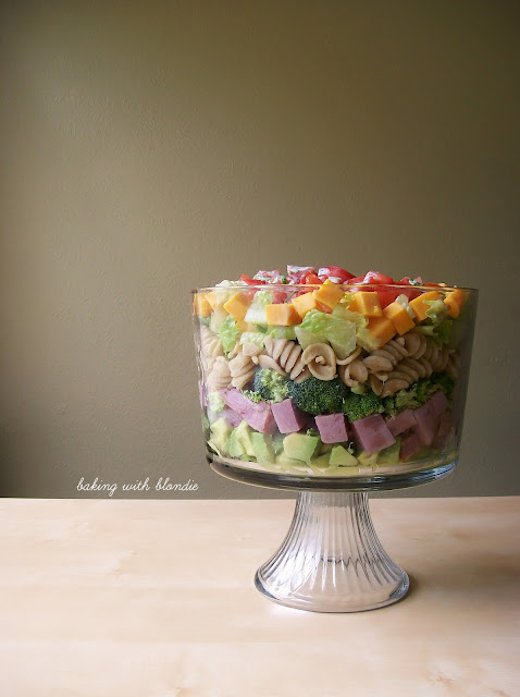 Seven Layer Pasta Salad - Taste of Home