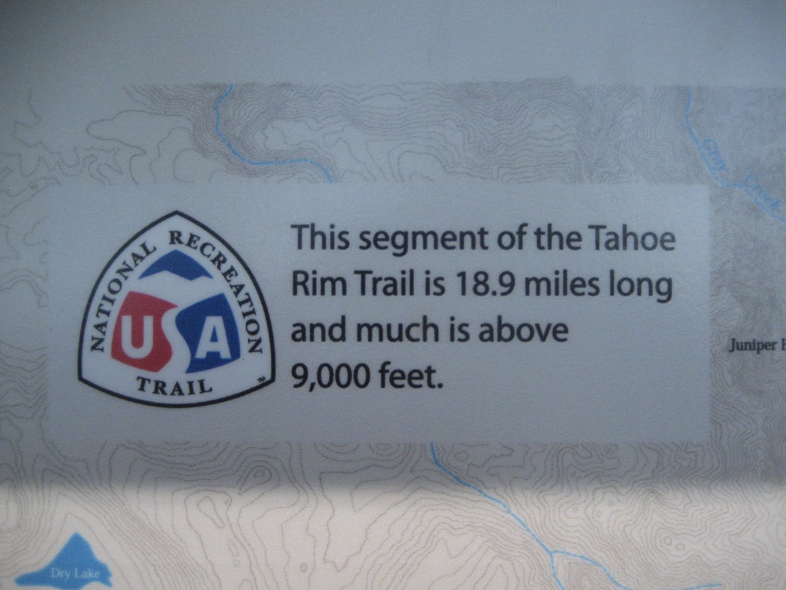 Running the Tahoe Rim Trail: Segment 2: Brockway Summit to Tahoe Meadows