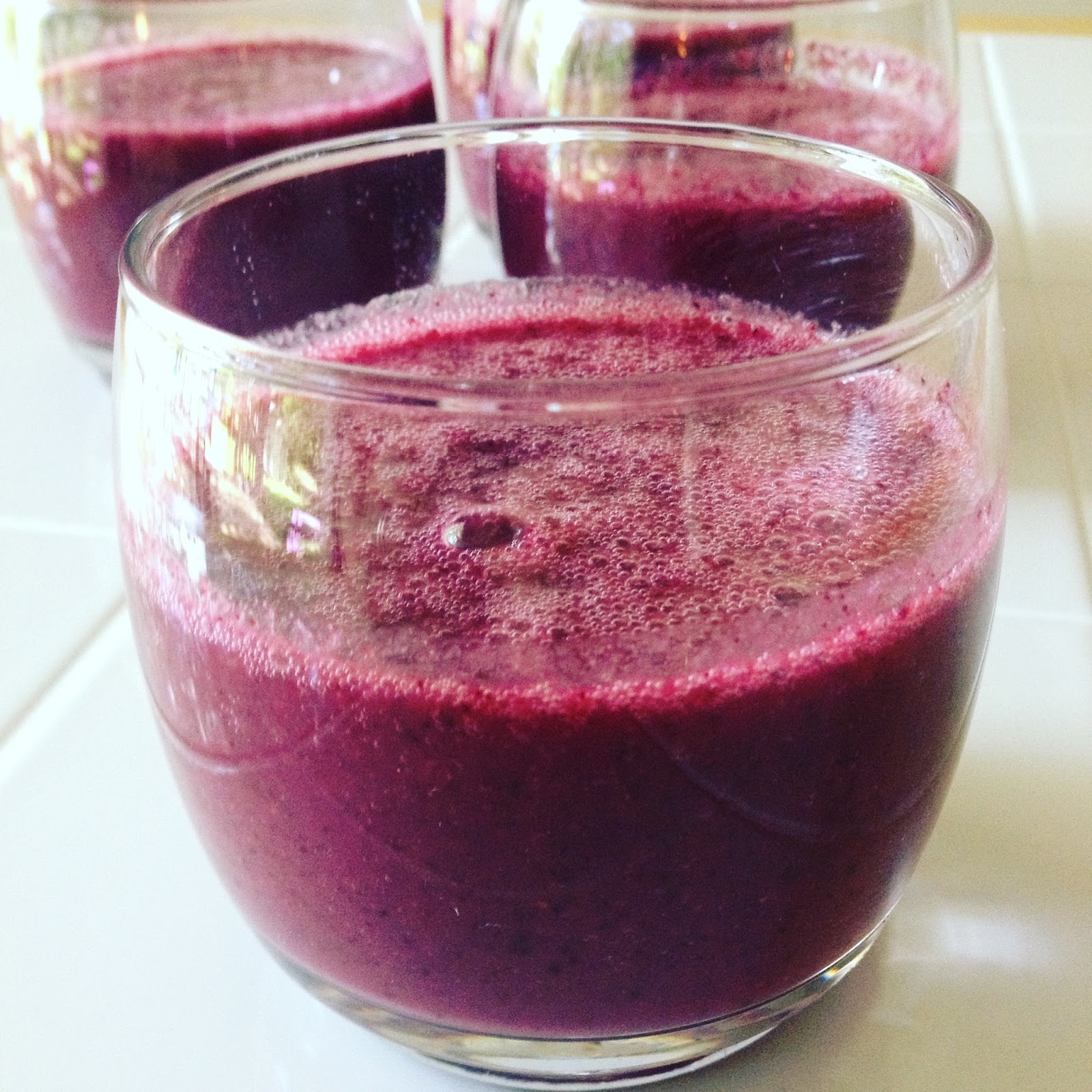 Hope For Healing: Ginger-Lemon-Blueberry Shots