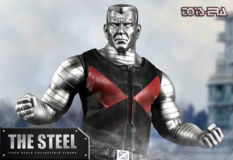 toyhaven: Preview pics of Toys Era 1/6th scale The Steel aka Colossus ...