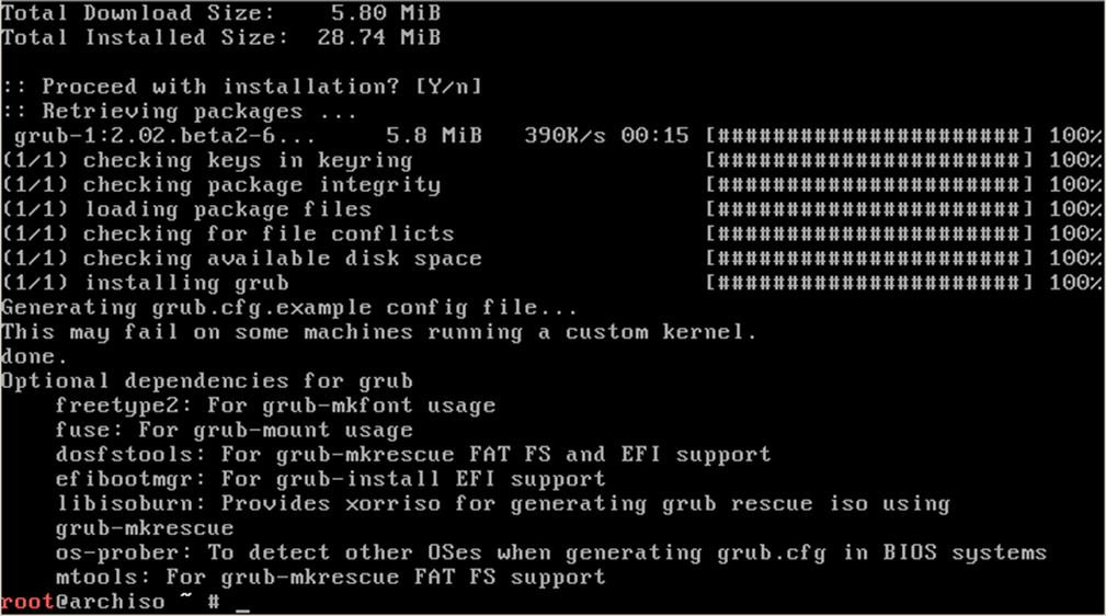 BlackBox: Arch Linux. Инструкция по быстрой установке