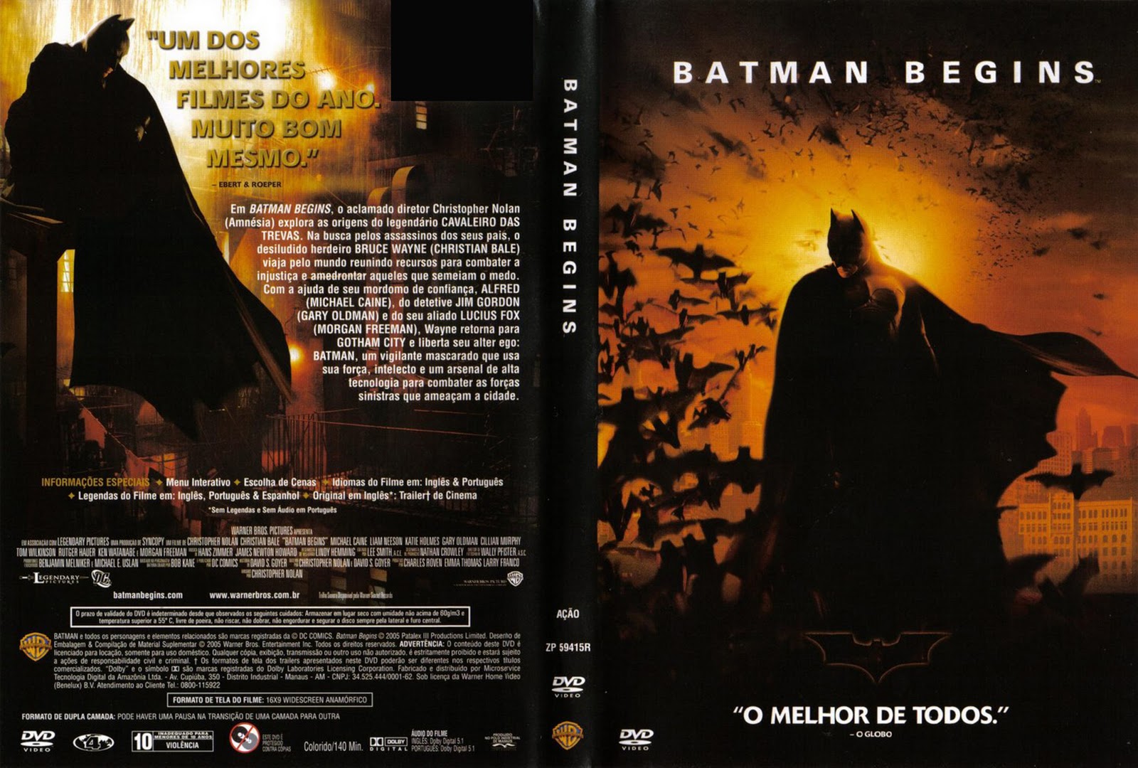 Capa Coleção Batman - O Melhor em capas do Brasil