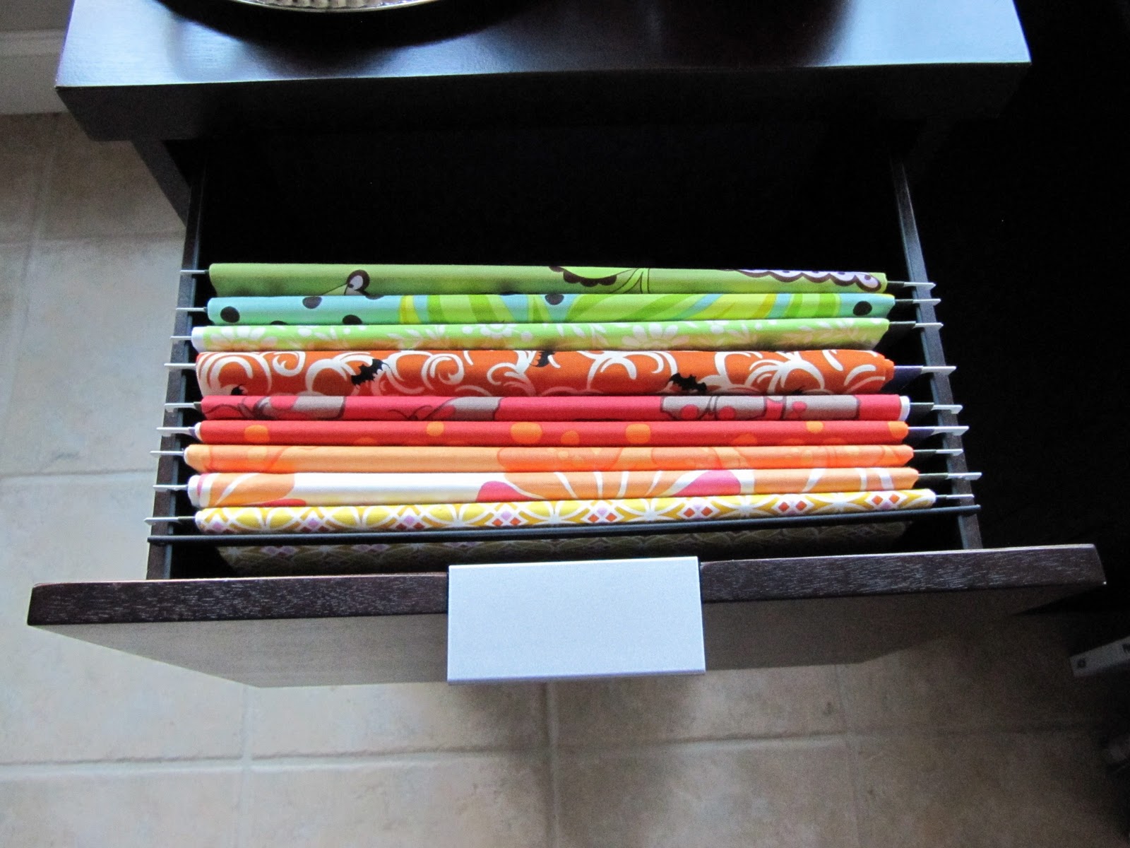 Sew Many Ways...: Tool Time Tuesday...File Your Fabric