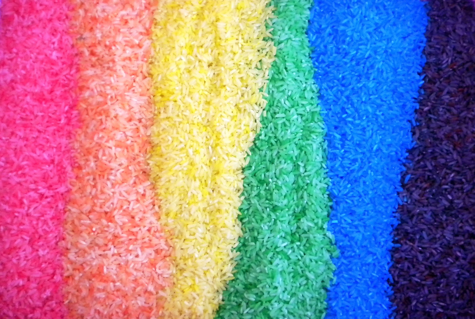 Charli Mae: We made…. Rainbow Rice
