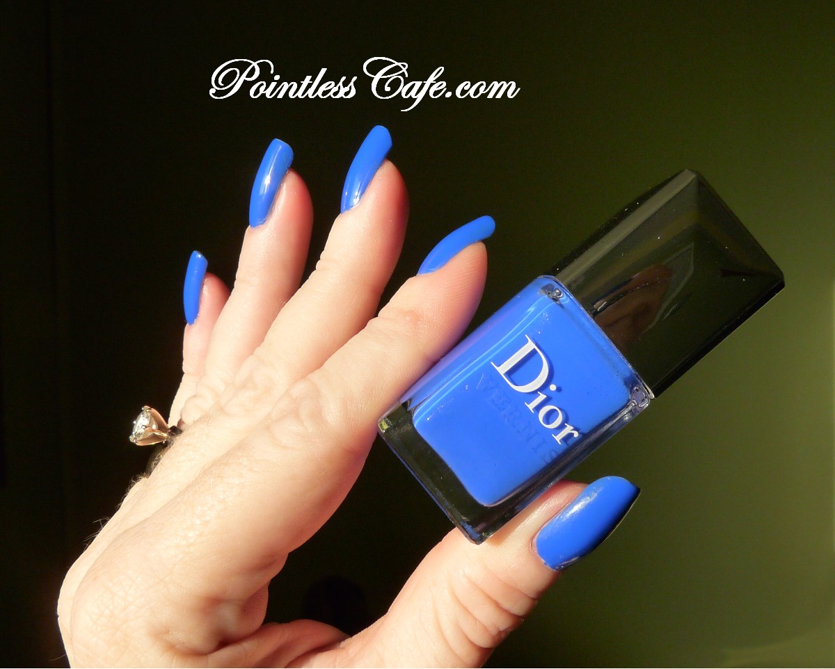 Dior Electric Blue - Swatches and Review | Pointless Cafe