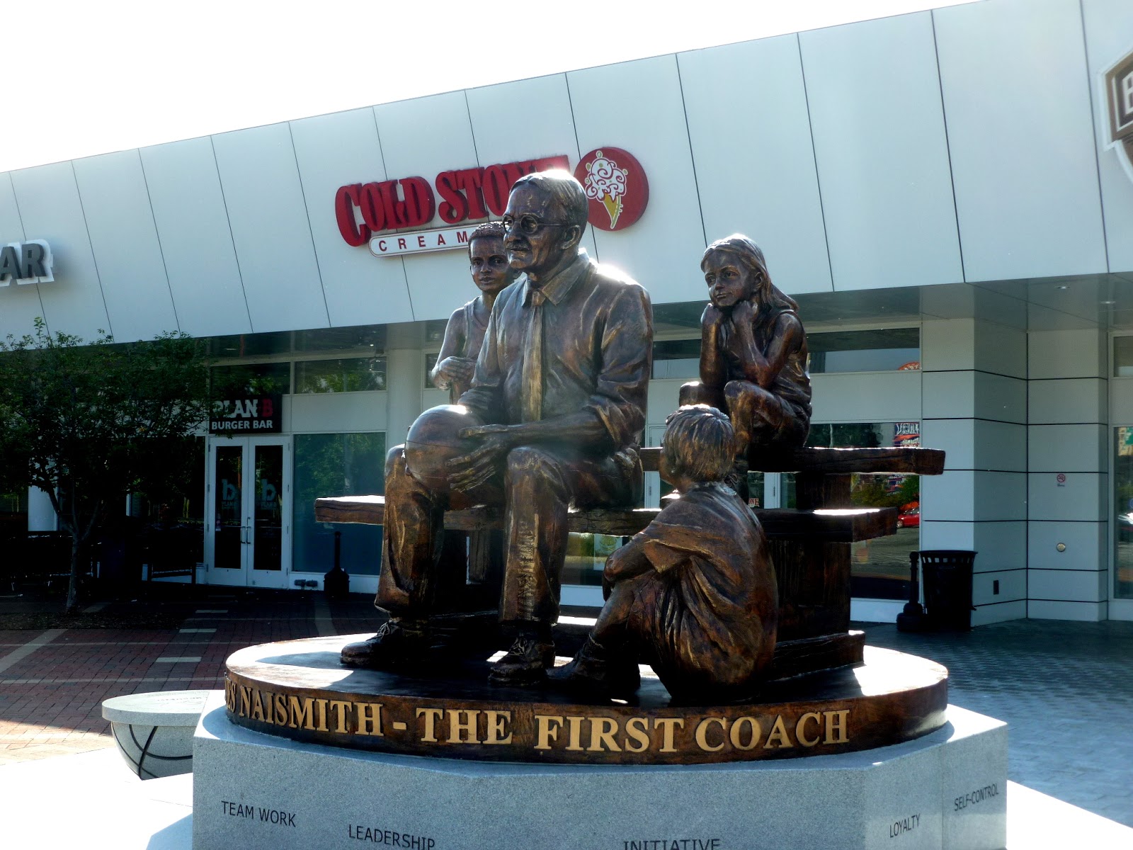 Photo-ops: Sculptures of Springfield: Dr. James Naismith - Springfield, MA