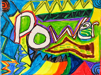 Expressive Word Art (3rd) | Art with Mrs. Nguyen