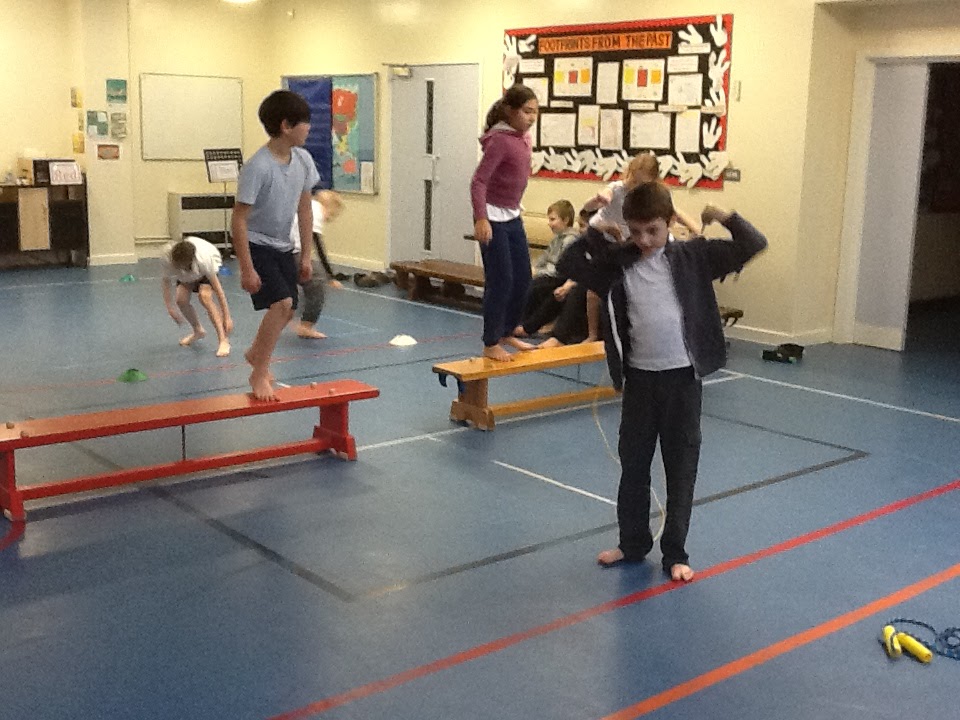 Headteacher Blog: Circuit Training in a PE lesson.