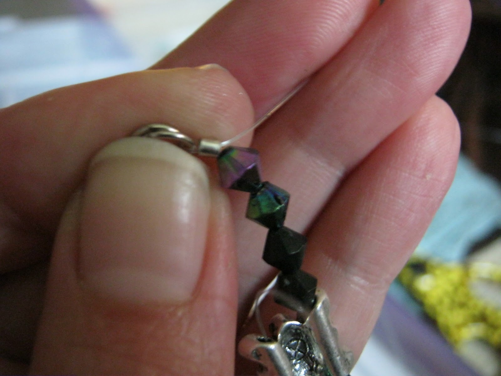 The Wookie/Romulan Craft Crossover: Basic 2-Strand Beaded Bracelet Tutorial