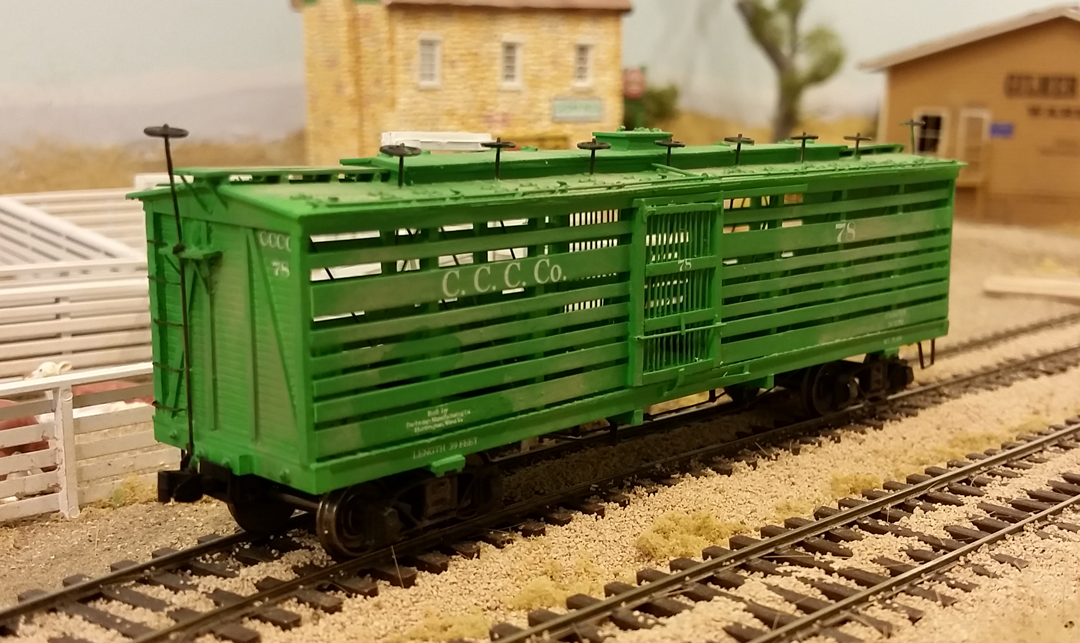 Stockton and Copperopolis Railroad: Another Private Owner Stock Car