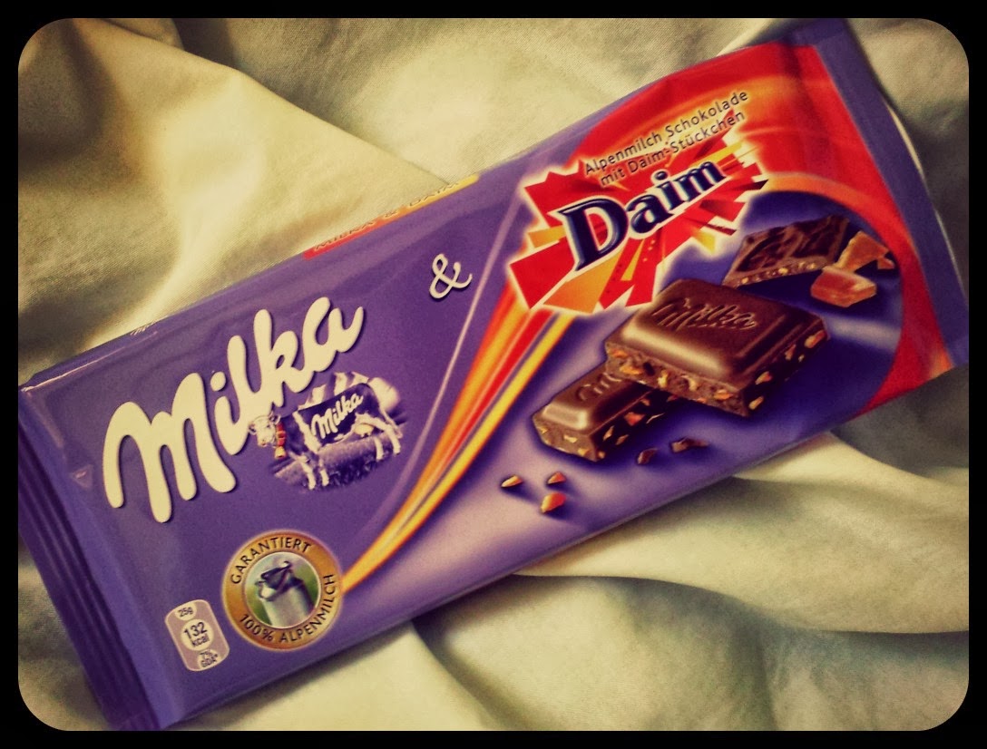 Love, wining & dining: Czekoladowo mi cz. 1 - Milka z Daim