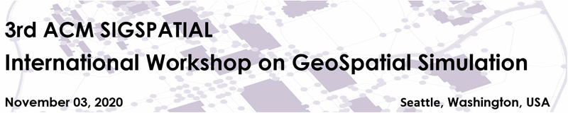 GeoSim 2020: 2020 Program