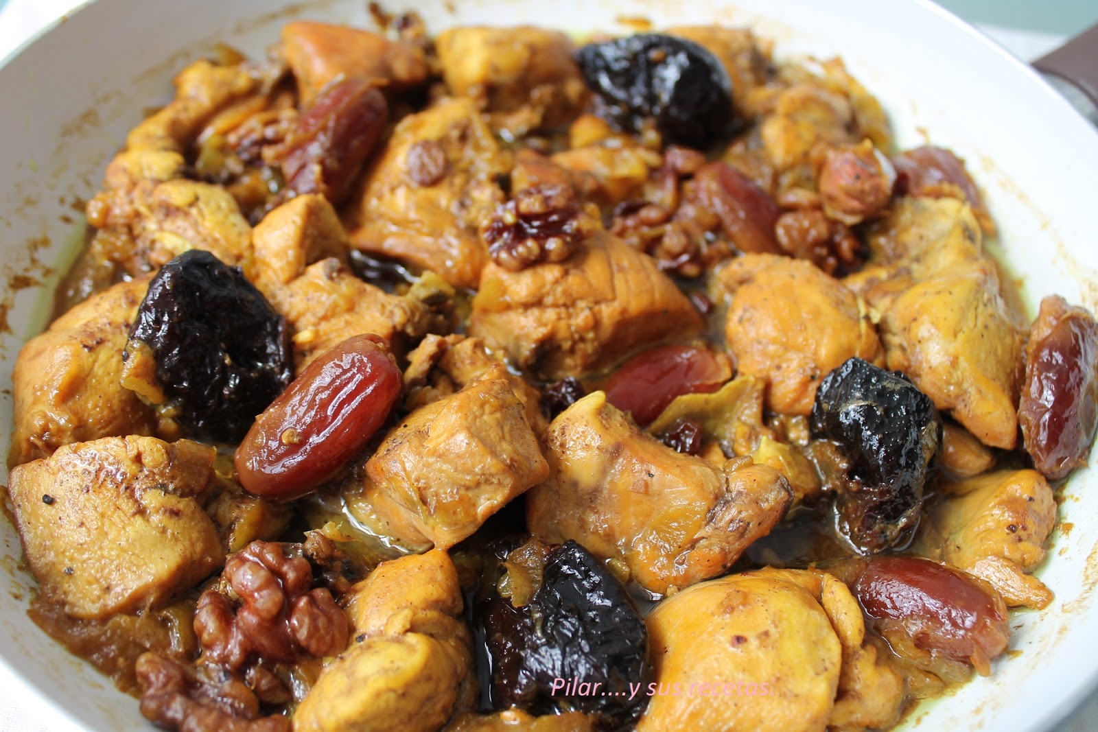 Pilar.....y sus recetas: Pollo Marroqui