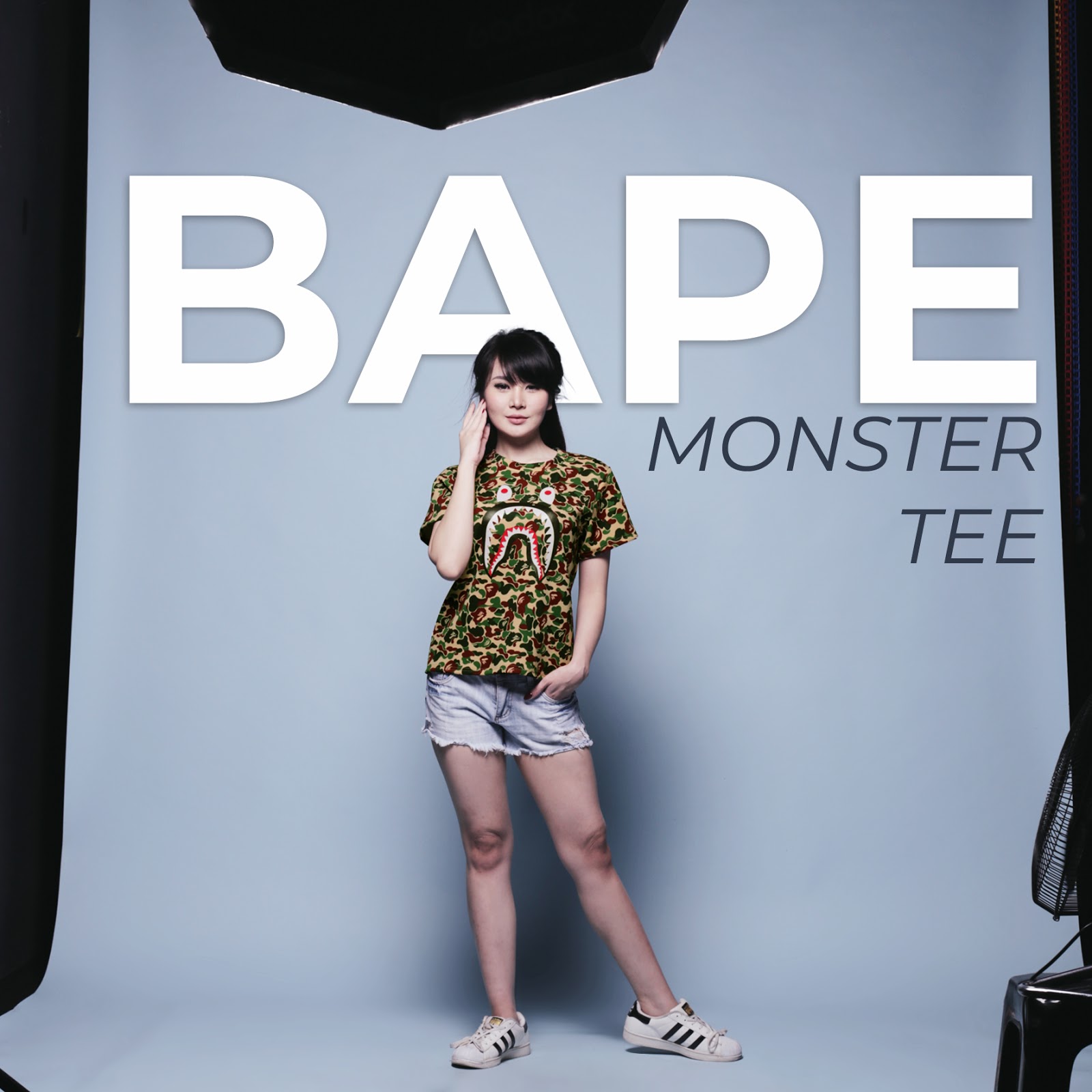 BAPE MONSTER TEE SEP18-040 A