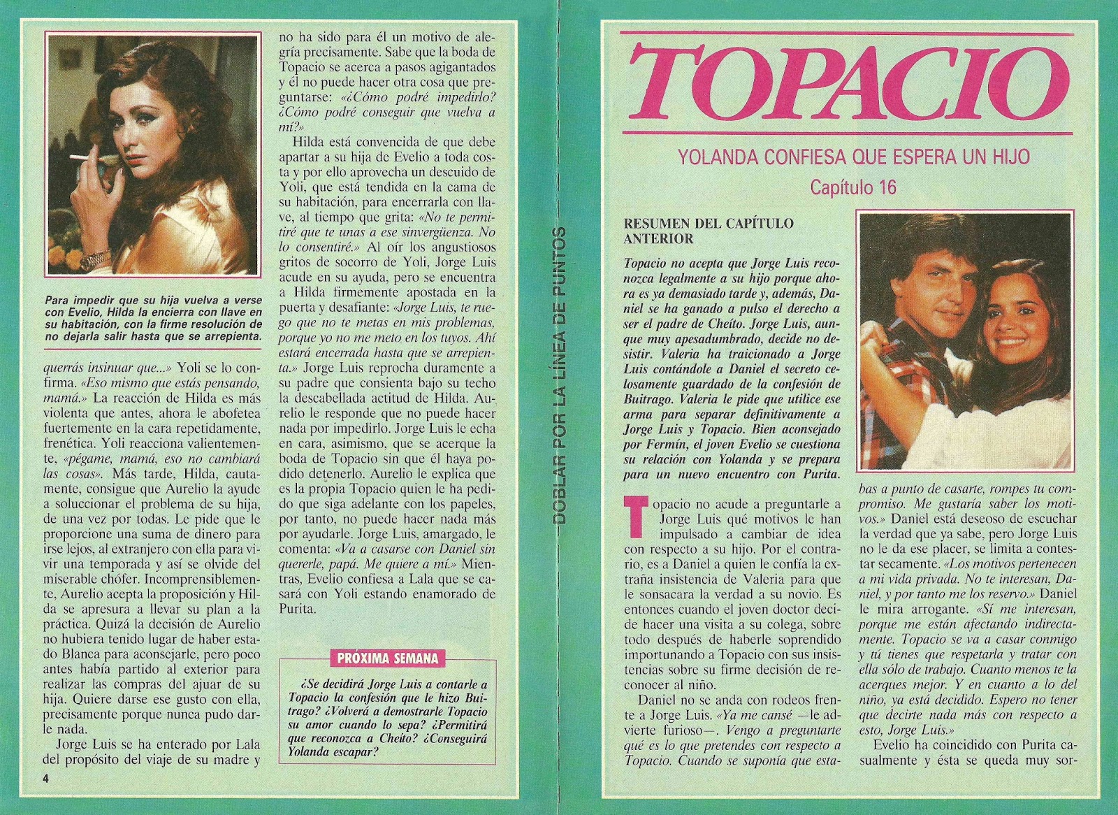 Los Coleccionables de TeleIndiscreta: Topacio Capítulo 16