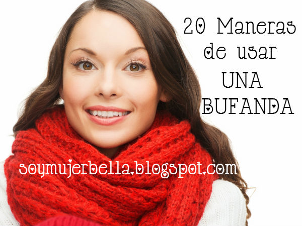 20 maneras de usar una bufanda