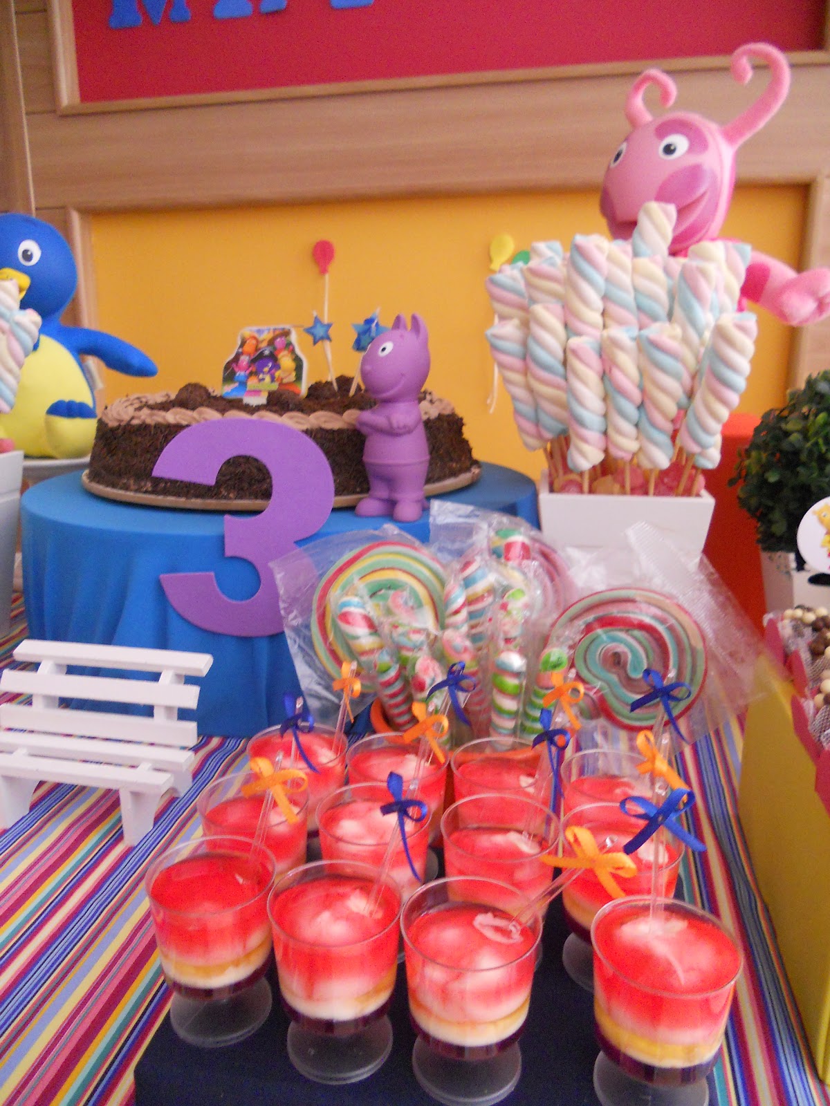Comidinhas Especiais: Festa infantil: Backyardigans