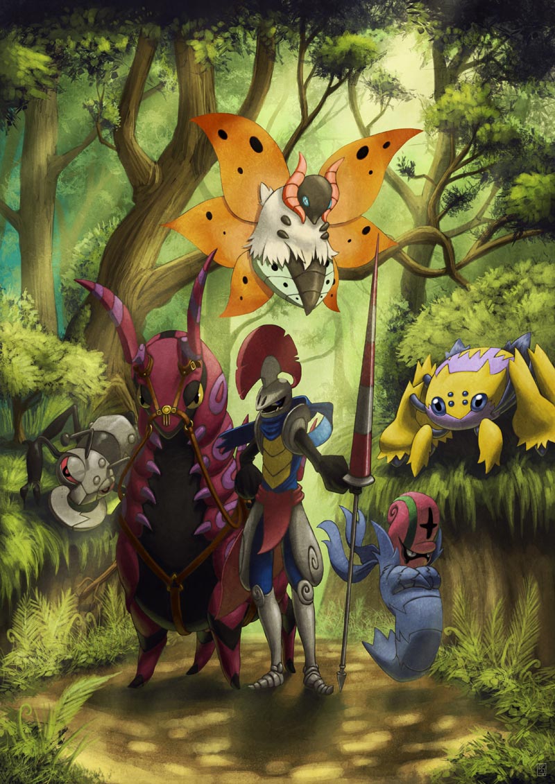 Tiph-art: Pokemon OC contest