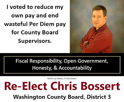Christopher Bossert---District 3 Washington County Supervisor: Campaign ...