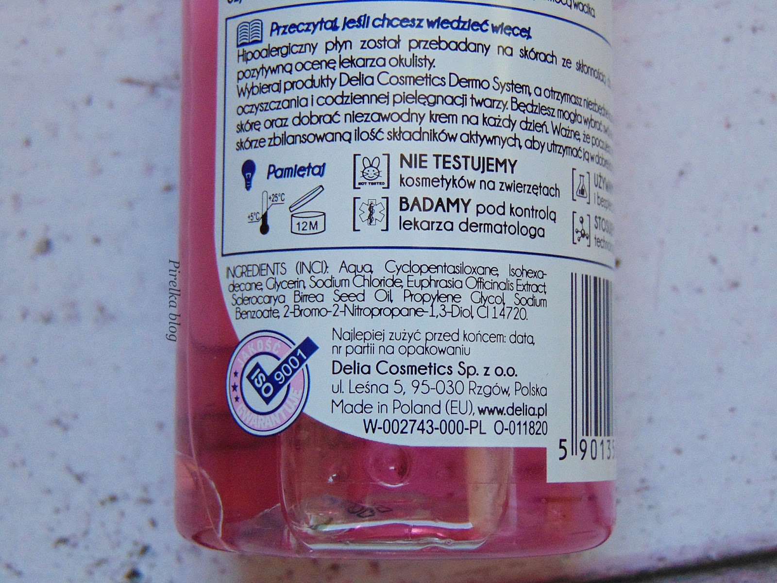Delia, Dermo System - Płyn dwufazowy do demakijażu | Pirelka blog ...