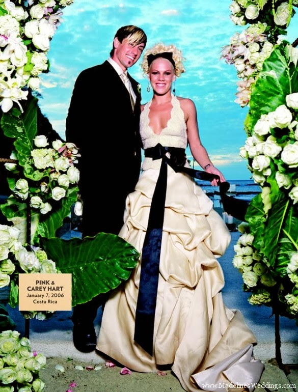Brides on Weddings: Pink and Carey Hart's Wedding