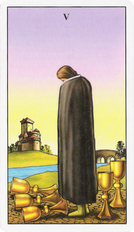 Carta do Dia: 5 de Copas - Rosane - Taróloga