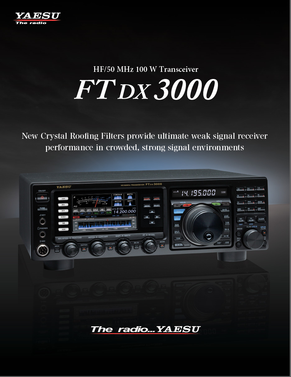 PX2M-7480 / BRA-02-JMO: YAESU FT DX 3000