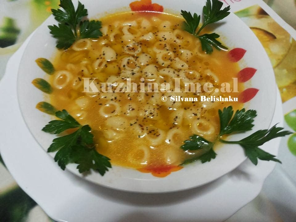 KuzhinaIme.al: Supe me leng perimesh (Receta nga Silvana Belishaku)