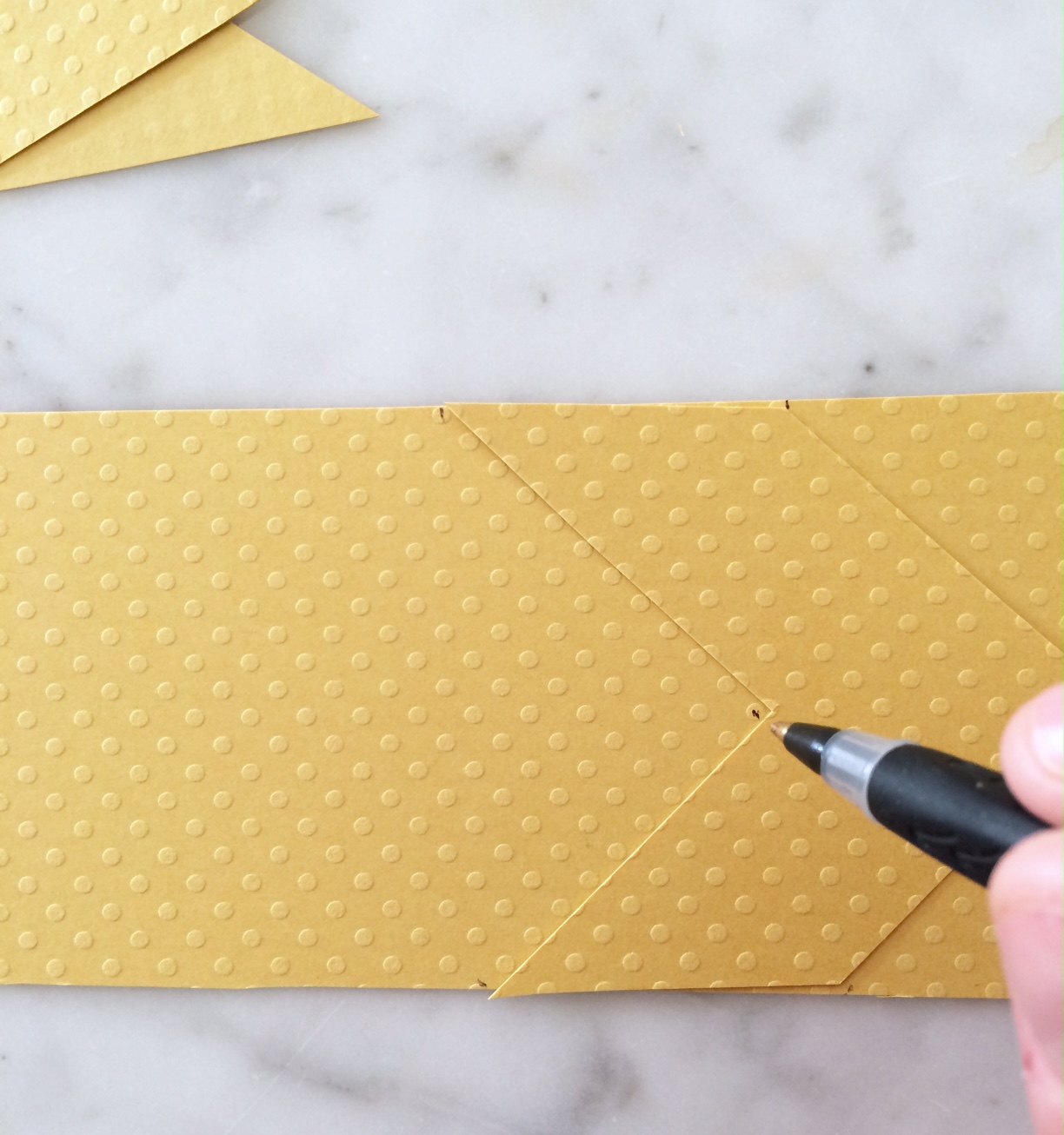 DIY Chevron Bunting Banner - Harlow & Thistle