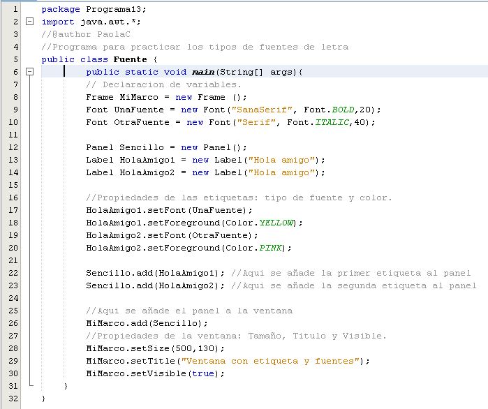 Practica 1 en Java, con netbeans como ID.