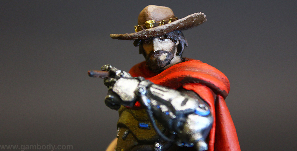 Overwatch - McCree 3D Model | Static Figurine | 3D Printing Designs