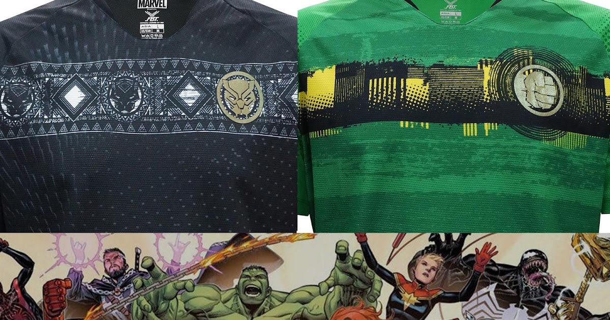 Black Panther, Spider-Man & More - 6 Unique Marvel Football Kits ...